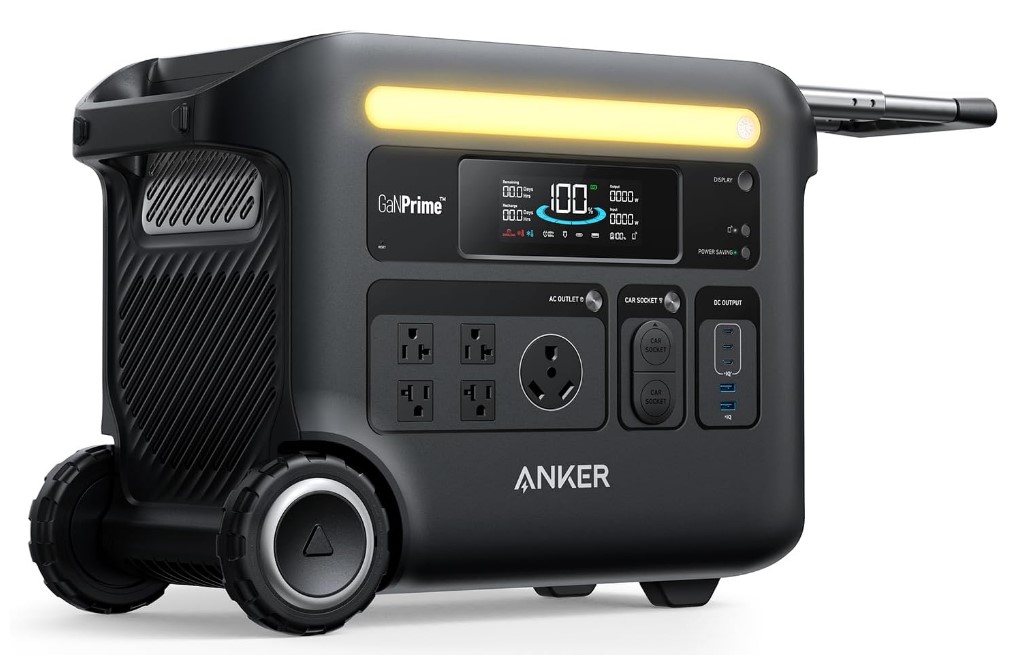 Anker SOLIX F2600 Portable Power Station 2400W 2560Wh